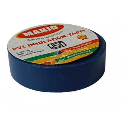 Mario PVC Insulating Tape - Blue Color - 1 Piece Pack buy online at Low ...