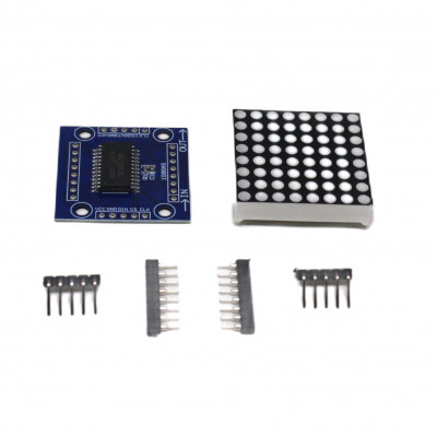 MAX7219 Dot Matrix Module Microcontroller Module DIY KIT buy online at ...