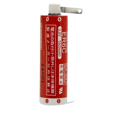 Maxell ER6C 3.6V 1800mAh Lithium Thionyl Chloride Battery with Lugs buy ...