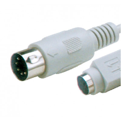 MX 5 Pin Male Plug TO MX 6 Pin Mini DIN Female Socket Cord with 0.60 ...
