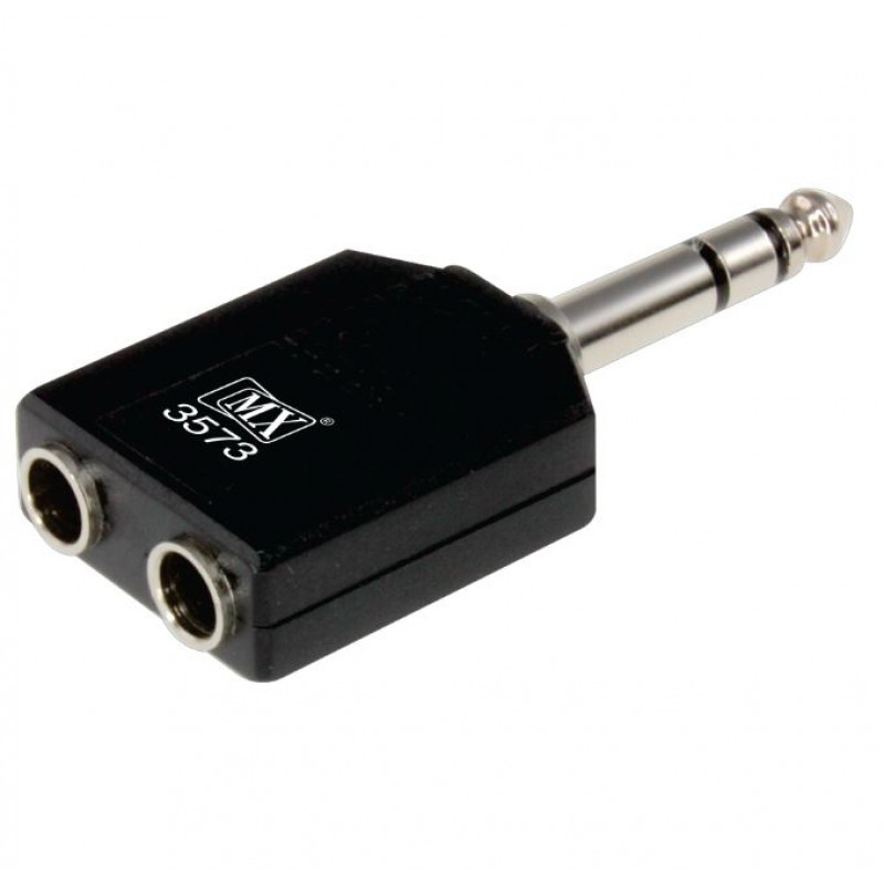 Mx P 38 Stereo Male Plug To Mx 2 P 38 Mono Female Socket Connector Mx 3573 Buy Online At Low