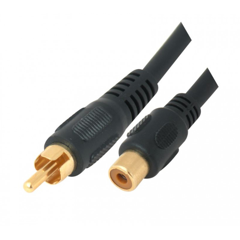 MX RCA Male Plug To MX RCA Female Socket Cord 6mm (MX-3332) buy online ...