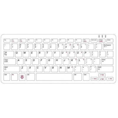 Official Raspberry Pi Keyboard Black & Grey buy online at Low Price in ...