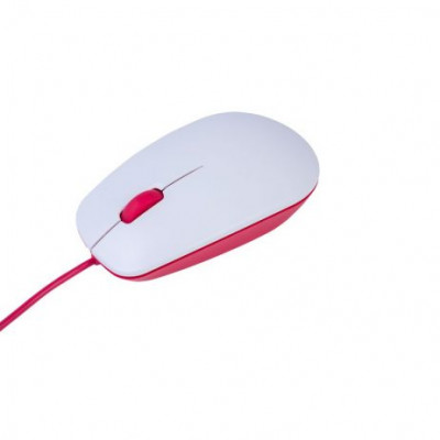 Official Raspberry Pi Mouse Red & White buy online at Low Price in India - ElectronicsComp.com