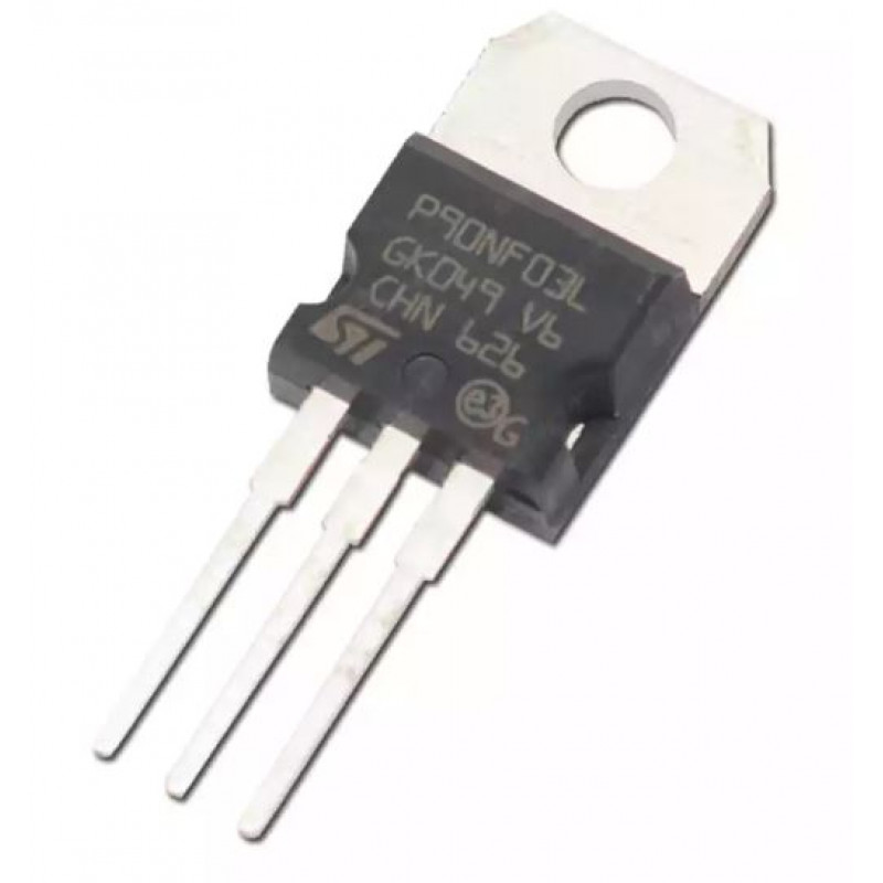 P90NF03L (STP90NF03L) MOSFET - 30V 90A N-Channel Power MOSFET buy online at Low Price in India ...