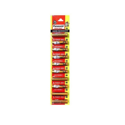 Panasonic Gold Plus AAA Battery Pack of 10 buy online at Low Price in ...