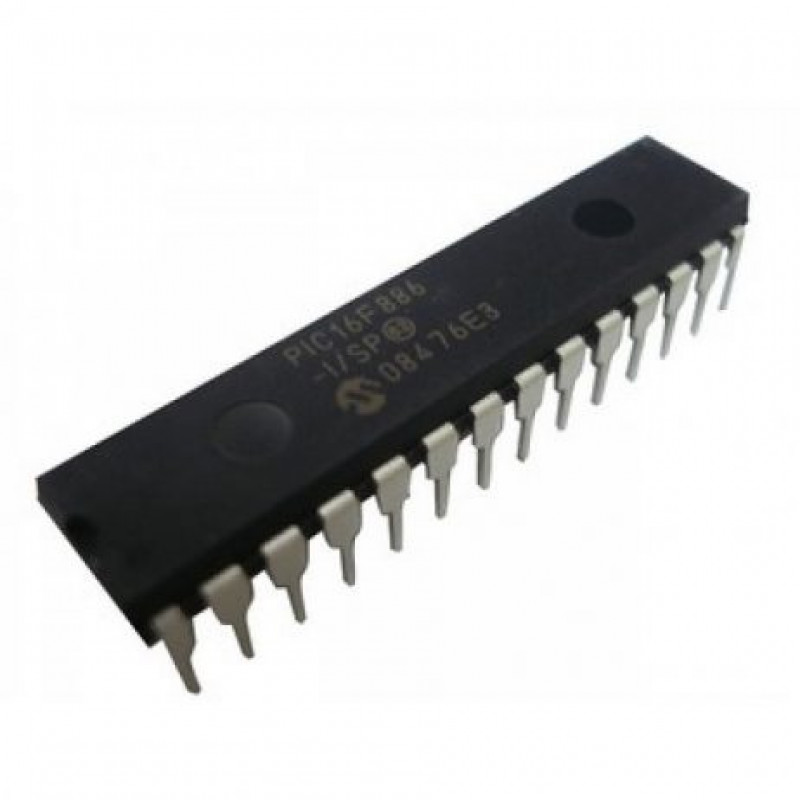 Pic 16F886 DIP Microchip buy online at Low Price in India ...