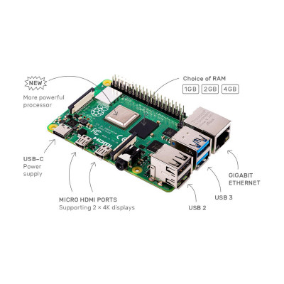 Raspberry Pi 4 Model B with 2 GB Ram buy online at low price in India ...