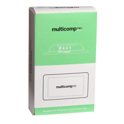 Raspberry Pi 4 Model B Touchscreen 7 inch Display Case -ABS, Black buy ...