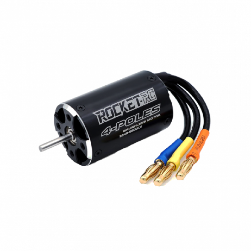 Rocket 2948 Brushless Rc Boat Motor 4pole 3175mm Black 6800 Kv Buy Online At Low Price In