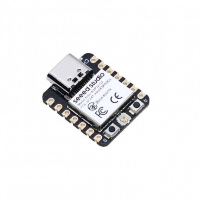 Seeed Studio XIAO ESP32C3 tiny MCU board with Wi-Fi and BLE, battery ... Seeed Studio XIAO ESP32C3 tiny MCU board with Wi-Fi and BLE, battery ...