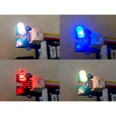 SeeedStudio Grove Multi Color Flash LED 5 mm Module buy online at Low ...