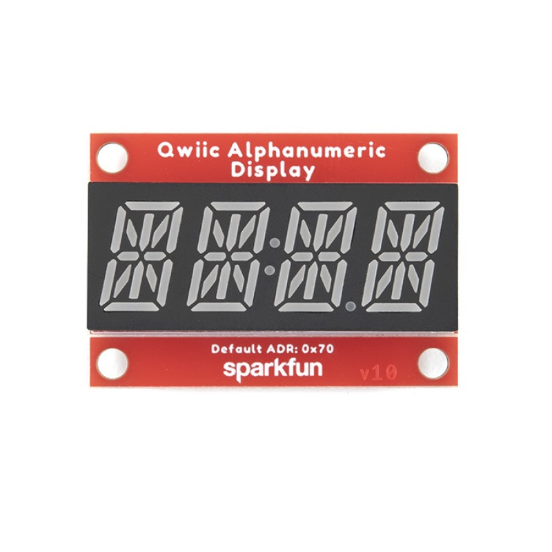 SparkFun Qwiic Alphanumeric Display Blue buy online at Low Price in India - ElectronicsComp.com