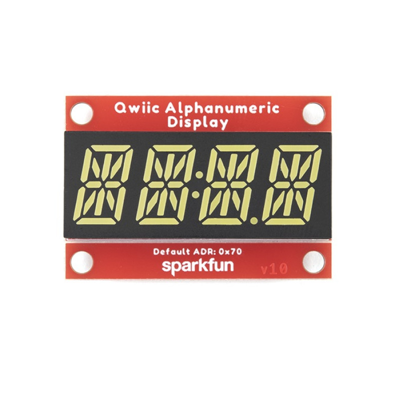 SparkFun Qwiic Alphanumeric Display White buy online at Low Price in ...