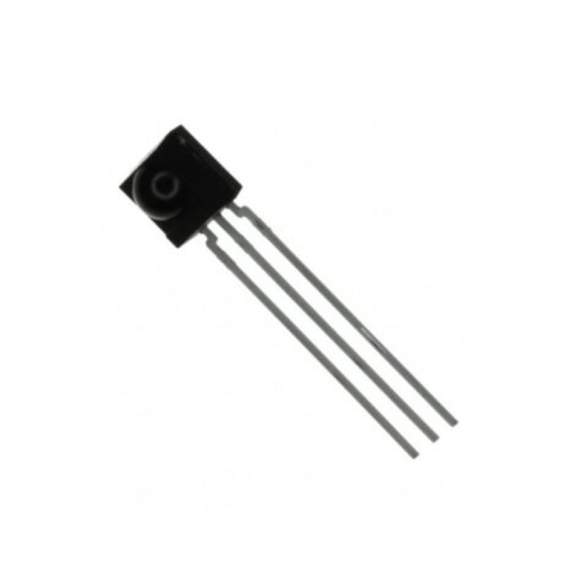 TSOP34838-VISHAY -Infrared Receiver, Remote Control, 38 kHz, Side View Through Hole buy online ...