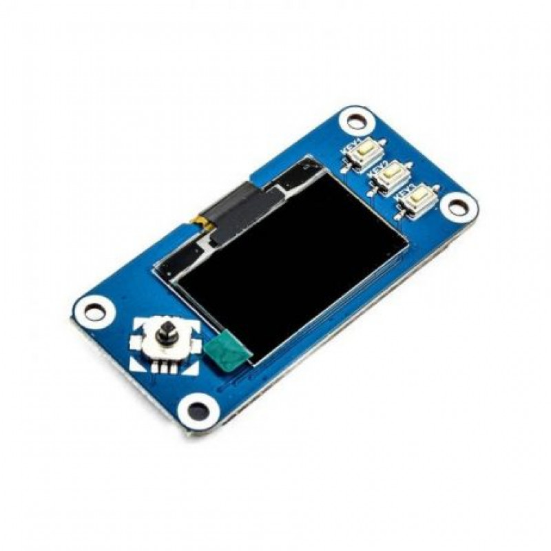 Waveshare 128×64, 1.3inch OLED display HAT for Raspberry Pi buy online ...