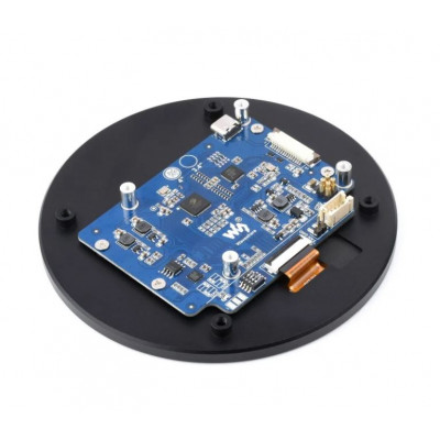 Waveshare 4inch DSI Round Touch Display, 720 × 720, IPS, 10-Point Touch ...
