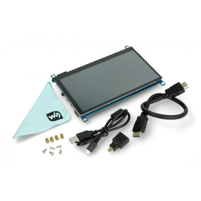 Waveshare 7inch 1024×600 Capacitive Touch QLED Quantum Dot Display With ...