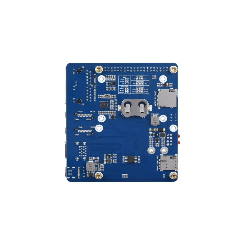 Waveshare Dual Gigabit Ethernet 5G/4G Base Board Designed for Raspberry Pi Compute Module 4 buy ...
