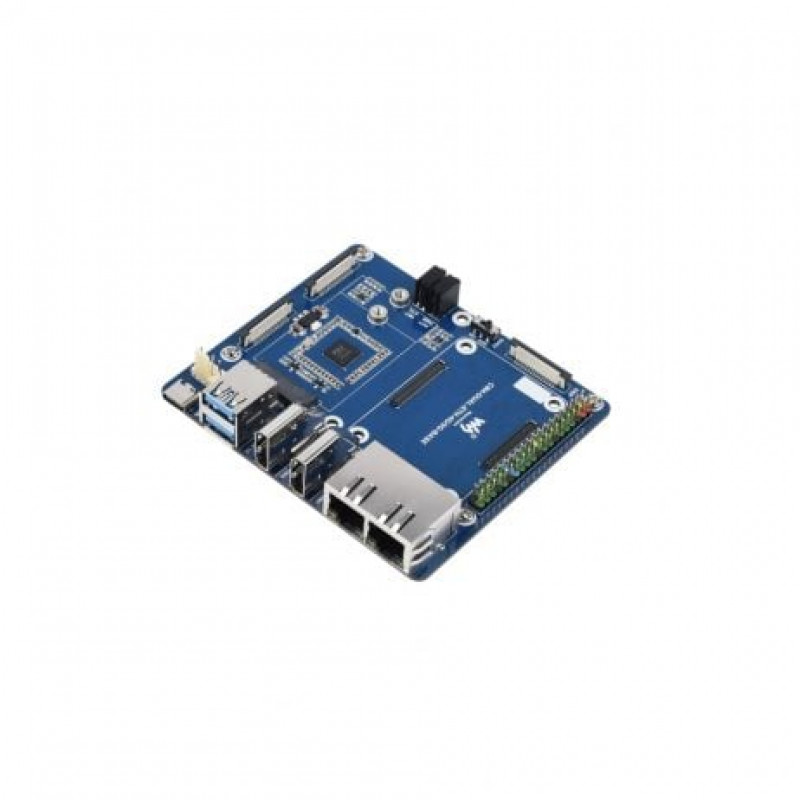 Waveshare Dual Gigabit Ethernet 5G/4G Base Board Designed for Raspberry ...
