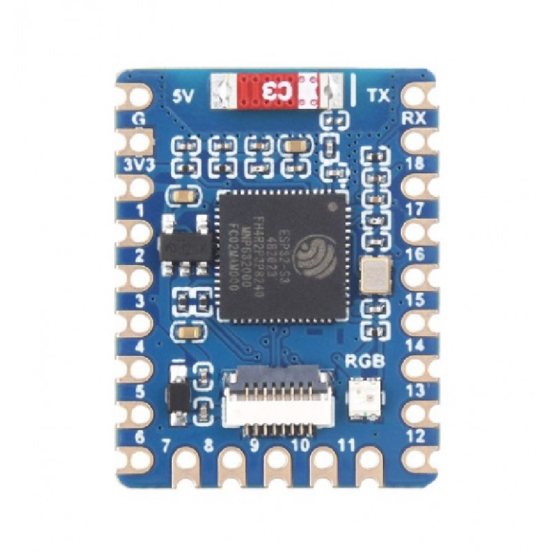 Waveshare Esp32 S3 Mini Development Board Based On Esp32 S3fh4r2 Dual