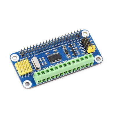 Waveshare High-Precision AD HAT For Raspberry Pi ADS1263 10-Ch 32-Bit ...