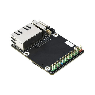 Waveshare Mini Dual Gigabit Ethernet Base Board Designed for Raspberry ...