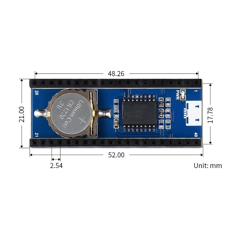 Waveshare Pico-RTC-DS3231 IC Test Board buy online at Low Price in ... Waveshare Pico-RTC-DS3231 IC Test Board buy online at Low Price in ...