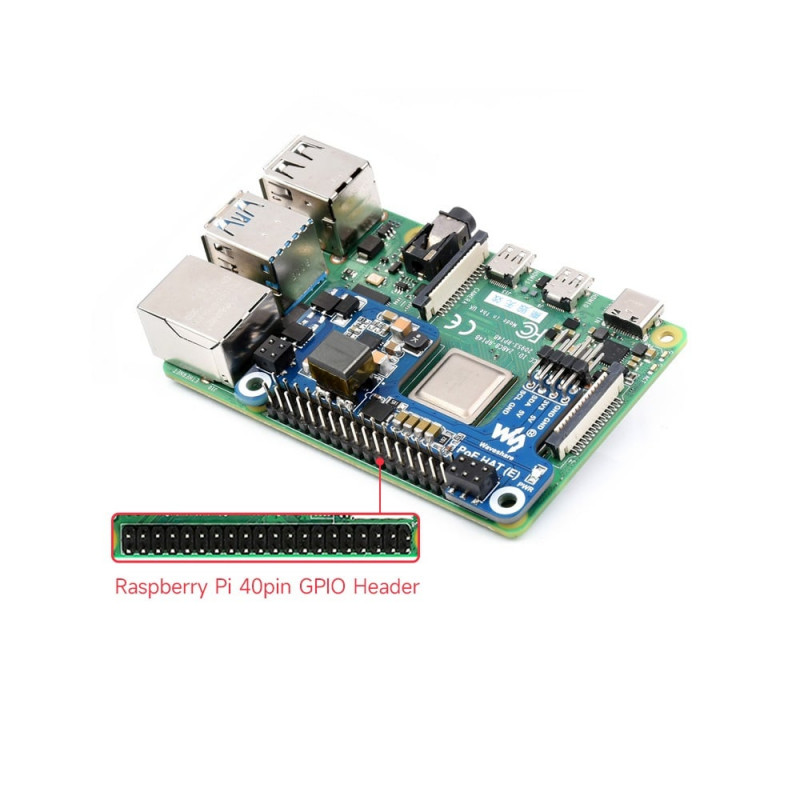 Waveshare Power over Ethernet HAT (E) for Raspberry Pi buy online at ... Waveshare Power over Ethernet HAT (E) for Raspberry Pi buy online at ...
