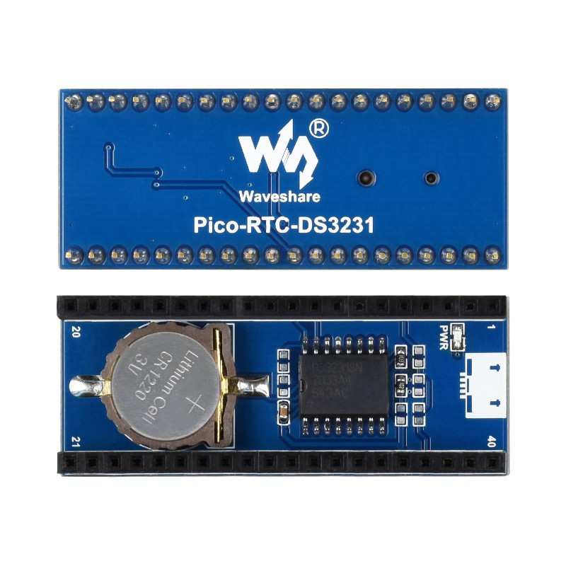 Waveshare Precision Rtc Module For Raspberry Pi Pico Onboard Ds3231