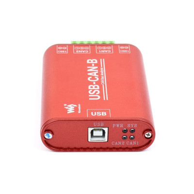 Waveshare USB to CAN Adapter, Dual-Channel CAN Analyzer, Industrial ...