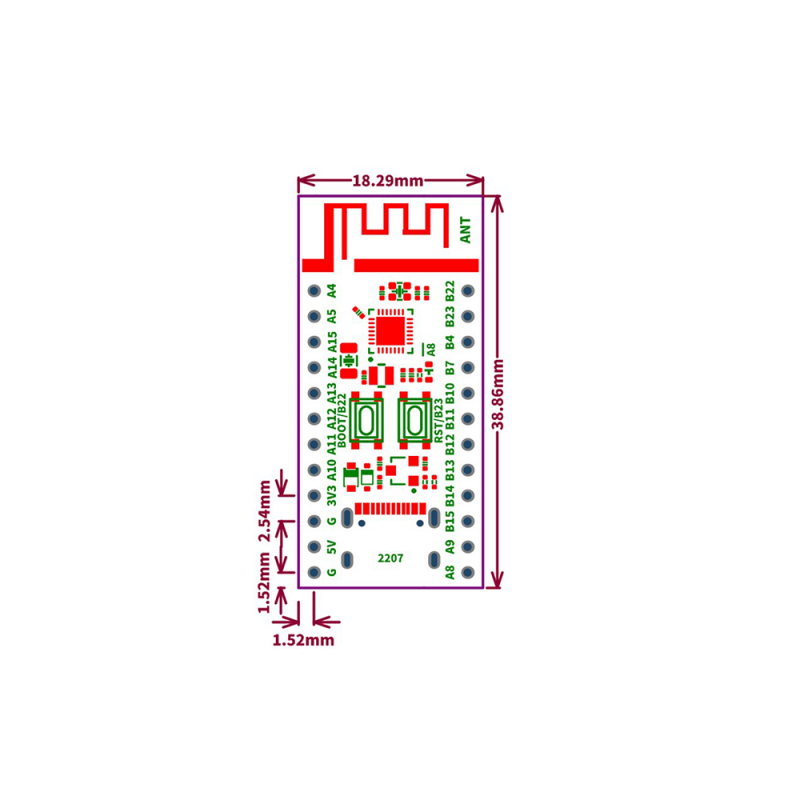 WeAct Studio CH582F motherboard WCH BLE 4.2 5.0 RISC-V buy online at Low Price in India ...