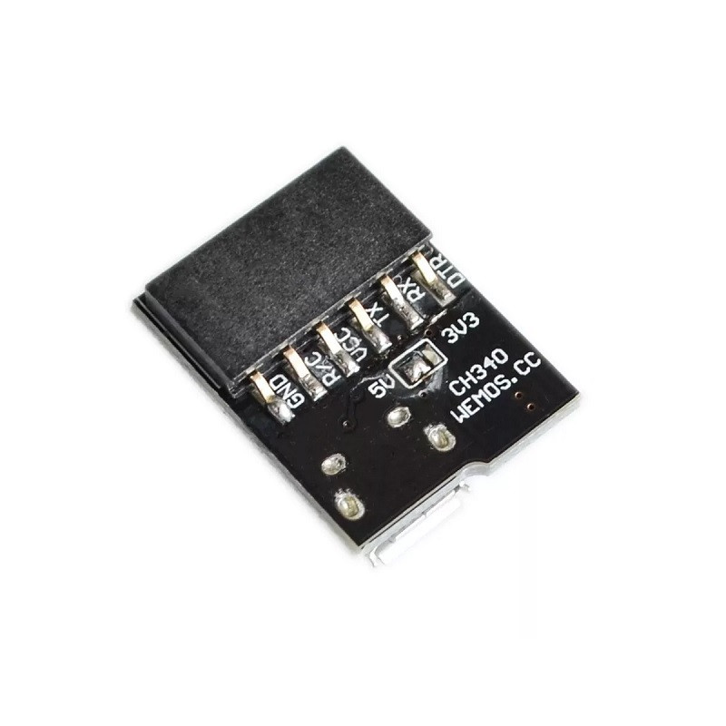 WEMOS CH340G Breakout 5V 3.3V USB to Serial Module buy online at Low ...