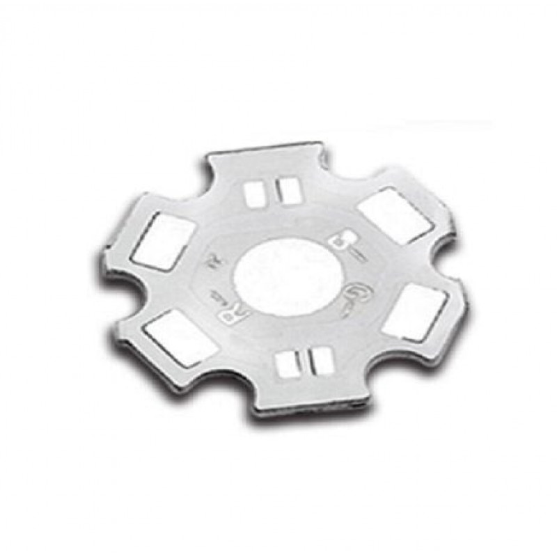 White 20MM 4PIN RGB LED Aluminum Heatsink buy online at Low Price in ...