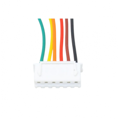 XH-A/AW-2.5mm-6 pin Female Housing Connector with 300mm Wire(28 AWG ...